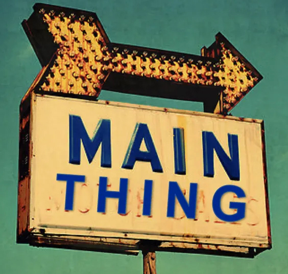 On Keeping the Main Thing, the Main Thing – Forney Charities